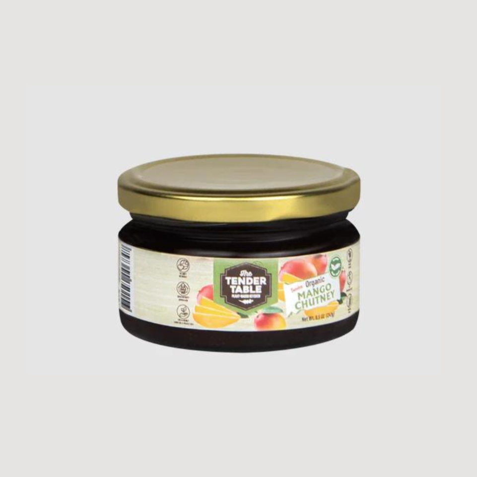 The Tender Table Organic Mango Chutney 240G | Scoop Wholefoods Singapore