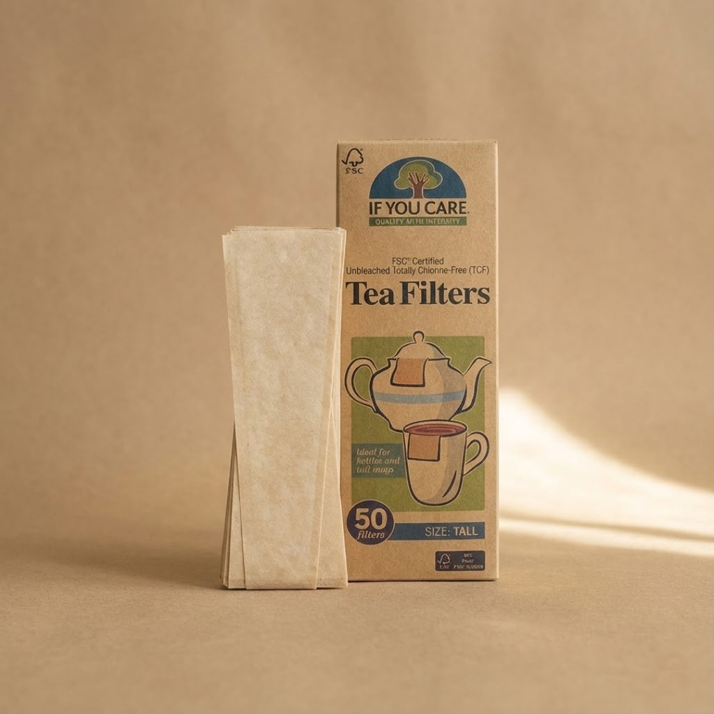 If You Care Tea Filters Tall 50S | Scoop Wholefoods Singapore