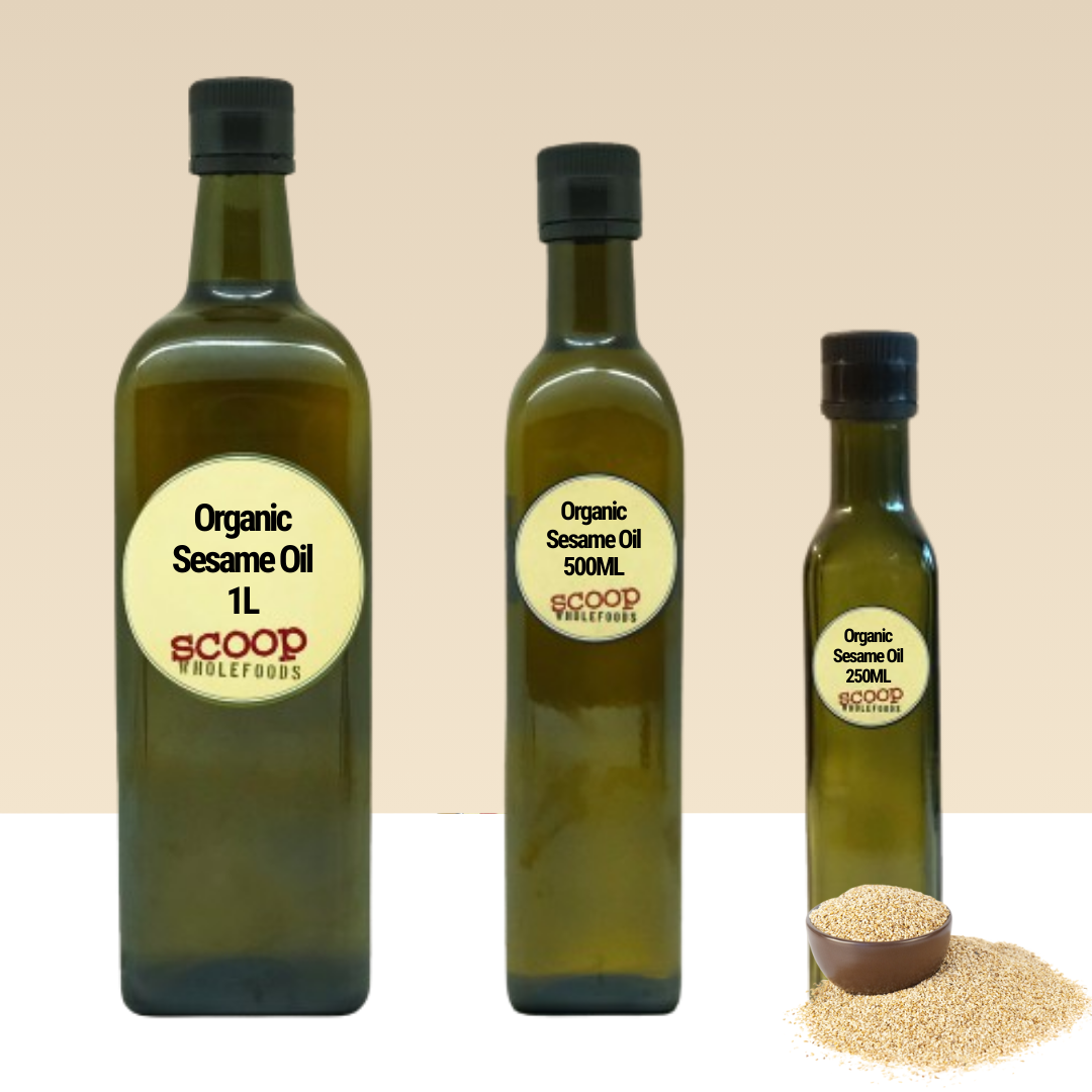 Organic Cold Pressed Sesame Oil | Scoop Wholefoods Singapore