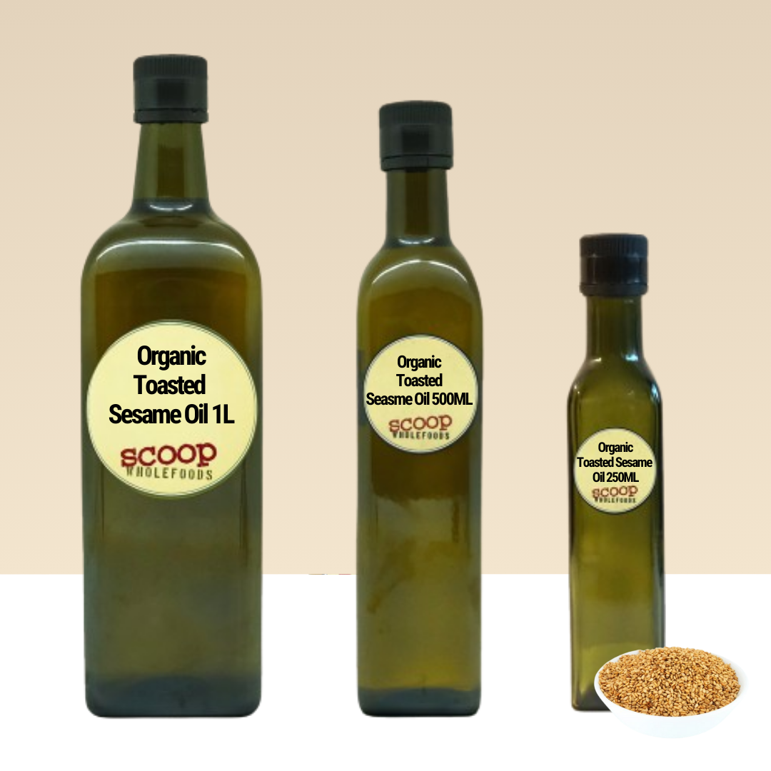 Organic Toasted Sesame Oil | Scoop Wholefoods Singapore