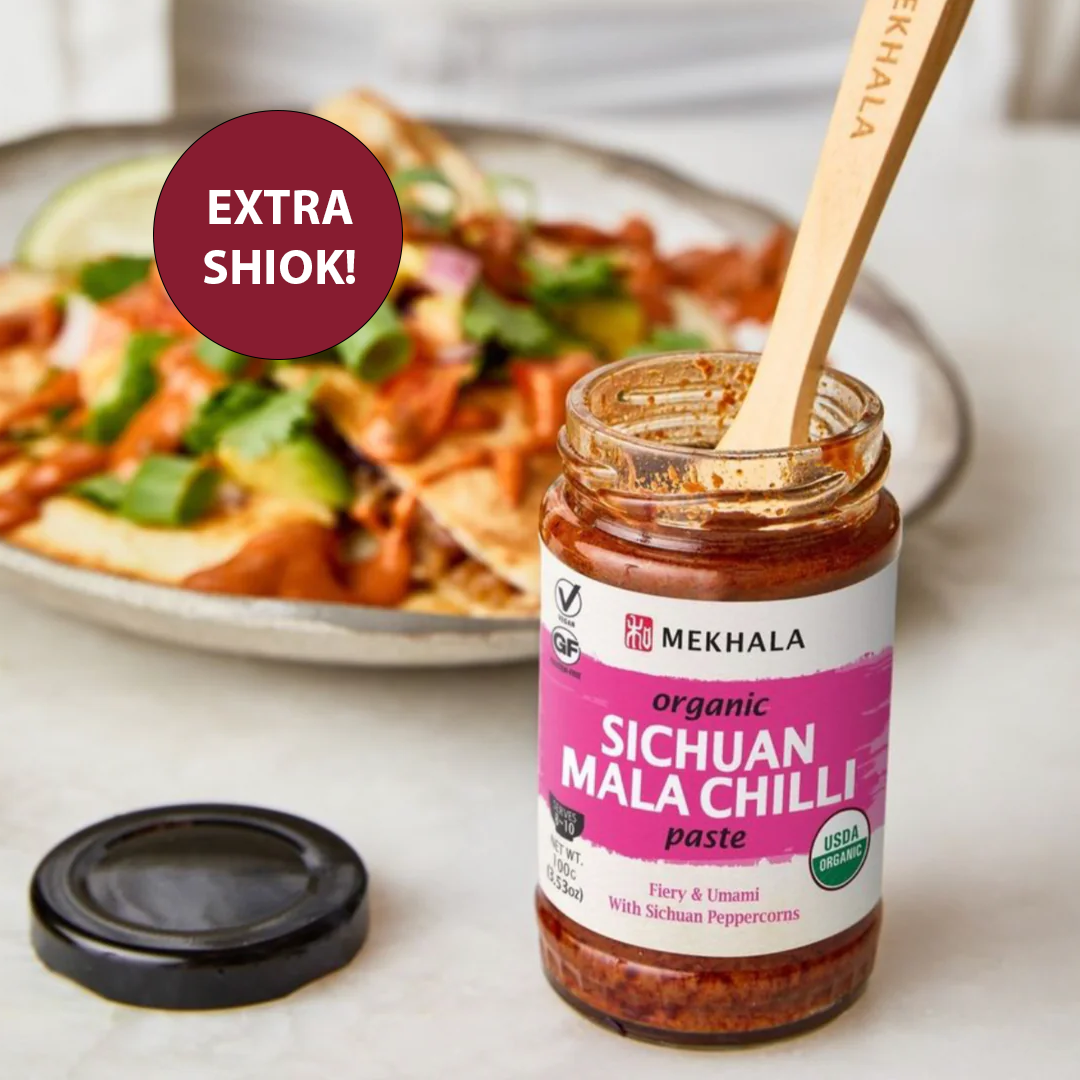 Mekhala Organic Szechuan Mala Chilli Paste 100G | Scoop Wholefoods ...