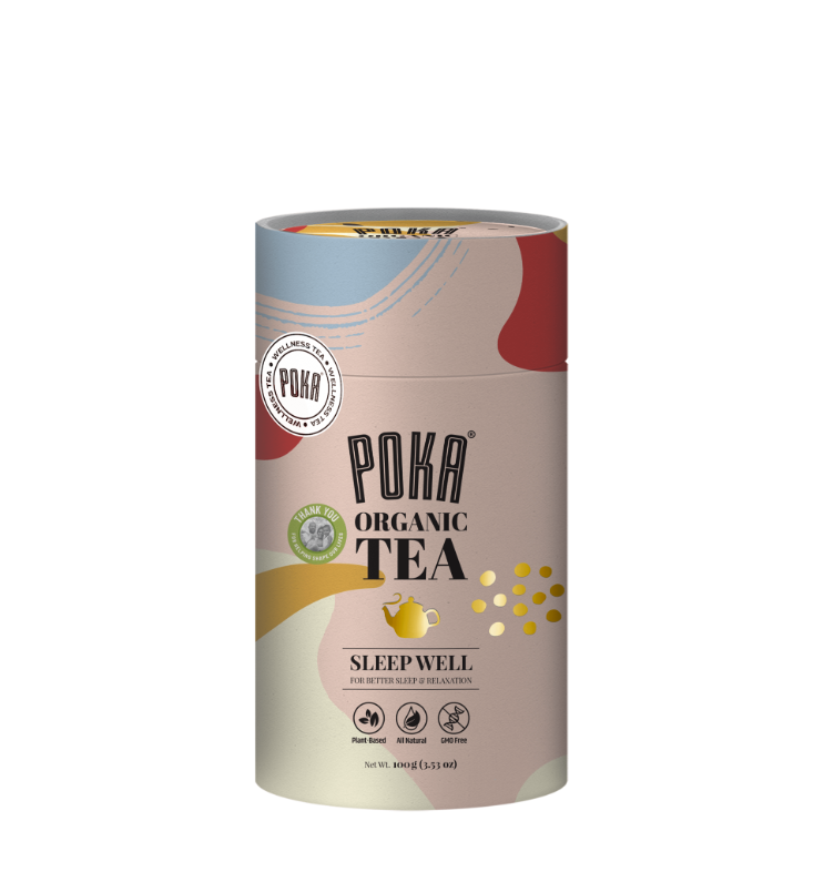 Poka Sleep Well Canister Tea 100G | Scoop Wholefoods Singapore