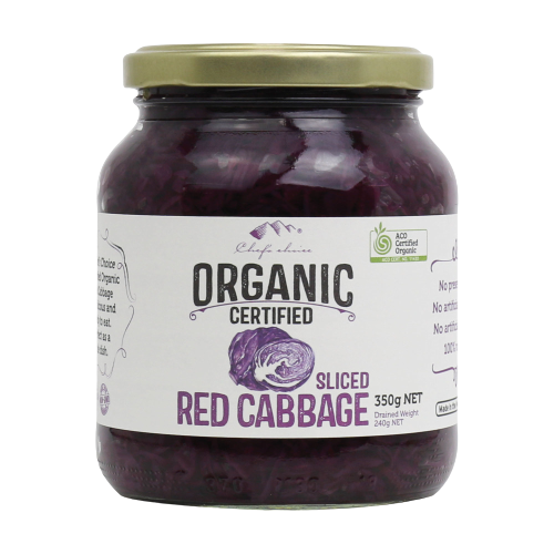 Organic Red Cabbage 350G | Scoop Wholefoods Singapore