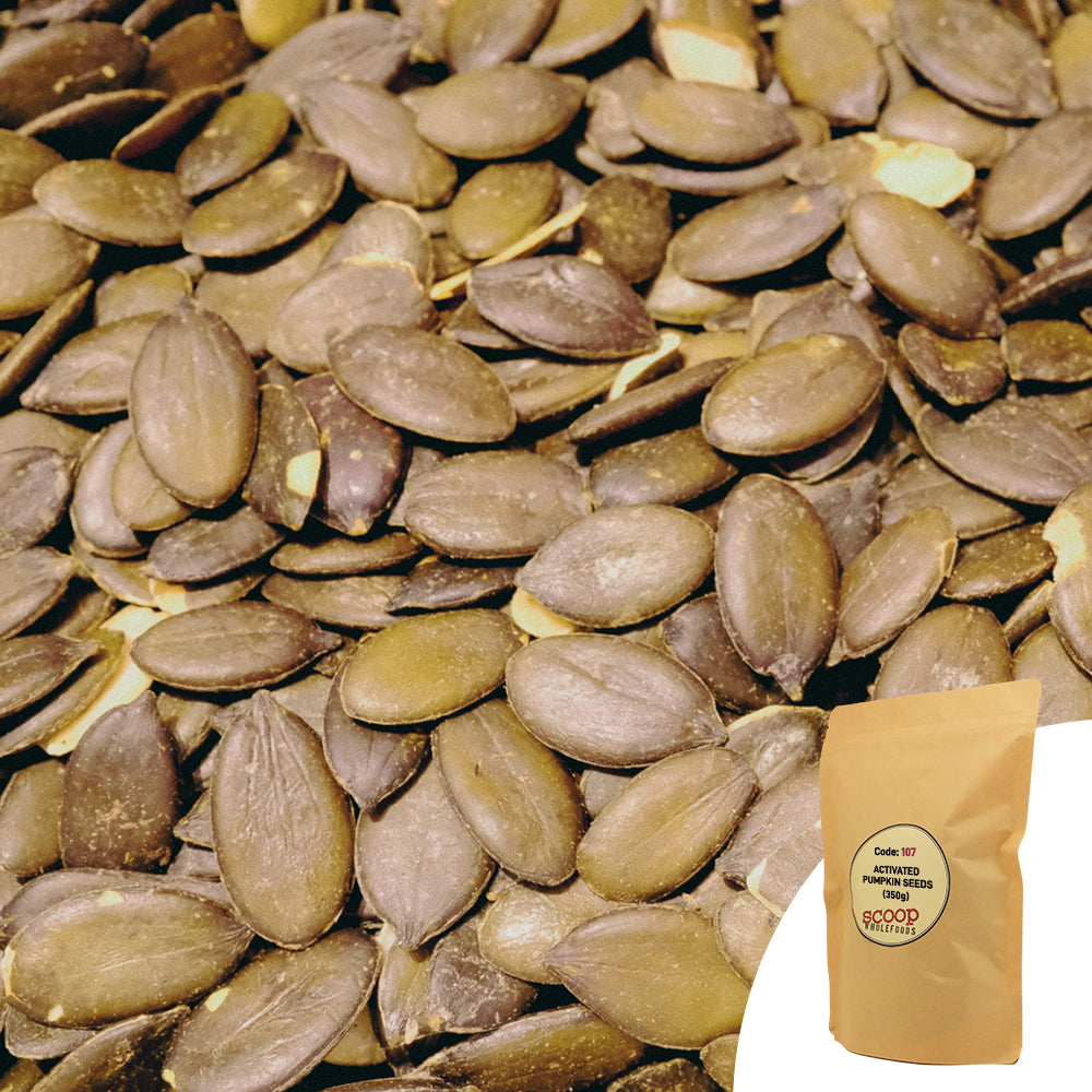 Activated Pumpkin Seeds Pouch 350G | Scoop Wholefoods Singapore