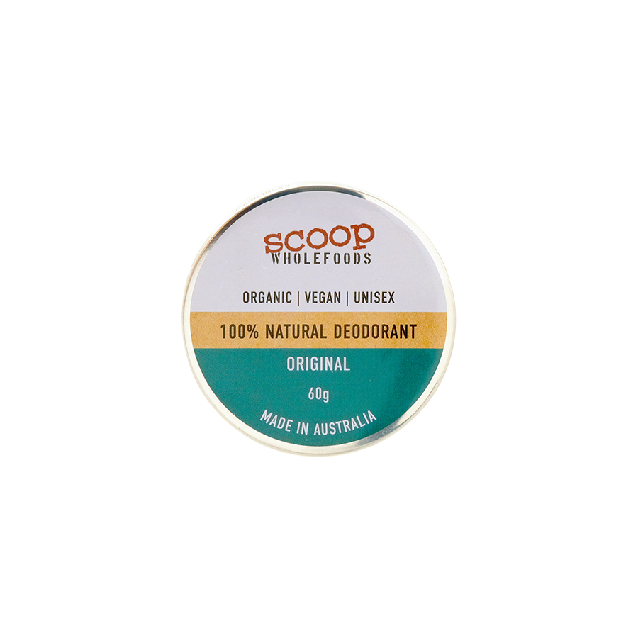 Scoop Natural Deodorant Tin 60G | Scoop Wholefoods Singapore
